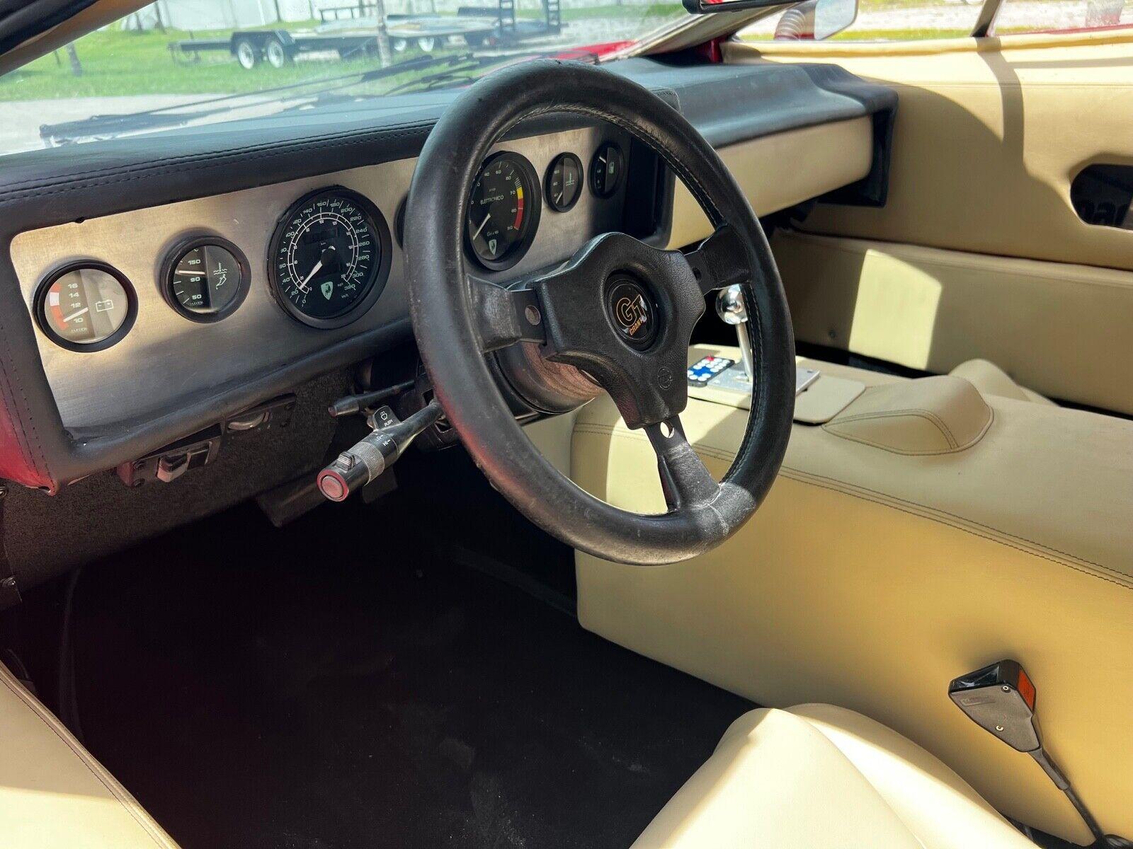 1980 Lamborghini Countach replica built on a Pontiac Fiero for sale