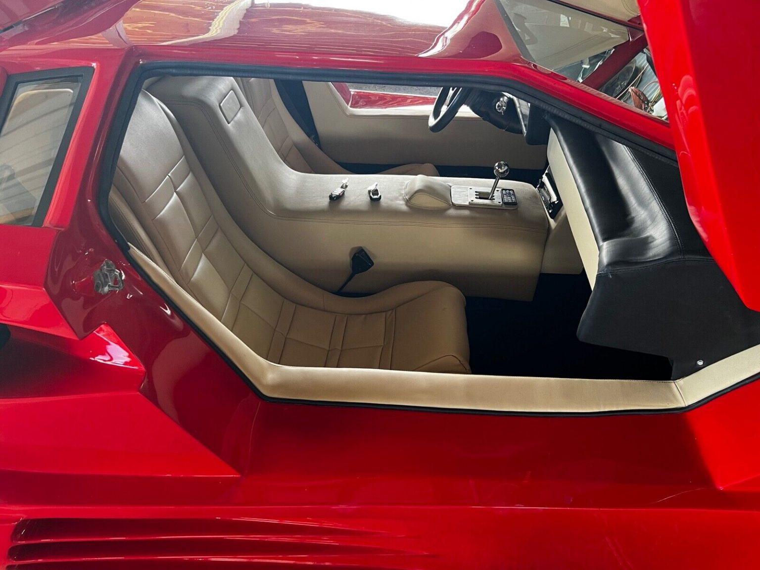 1980 Lamborghini Countach replica built on a Pontiac Fiero for sale