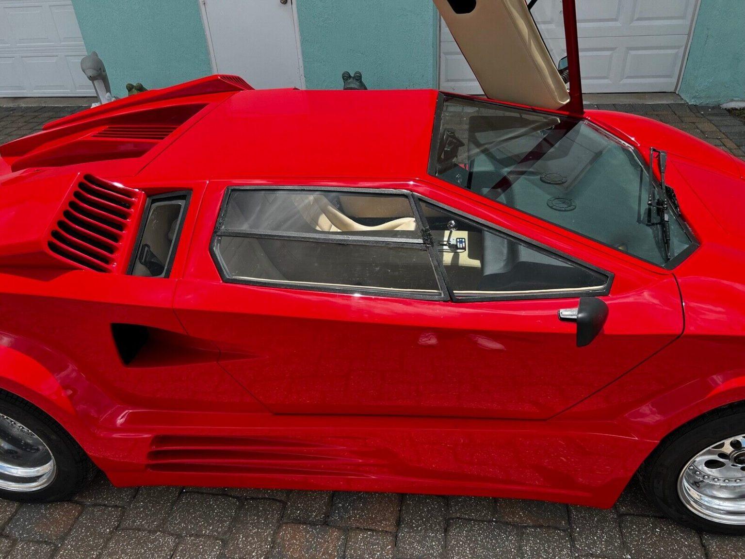 1980 Lamborghini Countach replica built on a Pontiac Fiero for sale